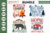 Camping Bundle, SVG Bundle, wilderness, DXF, cutting file