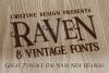 Raven Typeface (40436) | Serif | Font Bundles