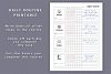 Daily Routine Planner Printable (230732) | Resume Templates | Design ...