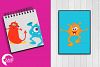 Mini monsters, cute monsters clipart, graphics and illustration AMB-552 ...