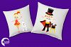 Girl's Magician Party clipart, graphics, illustrations AMB-1192