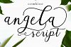 Angela SCRIPT (127396) | Script | Font Bundles