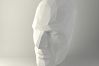 Human Face, Artist Sculpture, Papercraft Face, Human Papercraft, Face ...