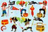 Pirate boys, African American Pirate clipart, graphics and ...