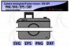 camera monogram / Monogram SVG cut file / monogram frames / camera ...