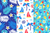 12 Summer Seamless Patterns