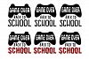Game Over Back to School SVG, Cute School Shirt, School PNG.