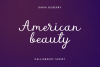 American beauty (37760) | Script | Font Bundles
