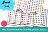 Mega Household Chores Planner Stickers Bundle Pack (145801) | Stickers ...