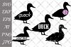 Duck Svg ,FARM SVG, Farm Animal Svg,Duck Monogram Svg