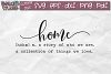 Home Definition SVG, Family Sign SVG