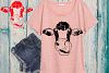 Cow grunge show heifer distressed Farm Milk SVG 922S (125832) | SVGs ...