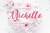 Michelle script with extras (38660) | Script | Font Bundles
