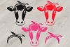 Cow Head whit Bandana SVG,cowboy western Farm Milk 813S