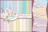 20 Pastel Polka Dot Scrapbook Digital Paper