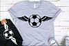 Soccer Wings svg valentine's day Angel feathers 1200s (194088) | SVGs ...