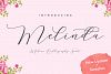 Melinda Script UPDATE (114592) | Script | Font Bundles