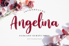 Angelina // Playful Script Font (272111) | Script | Font Bundles