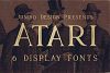 Atari - Vintage Style Font (38599) | Serif | Font Bundles