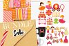 Just For Girls Clip Art Illustrations Huge Bundle