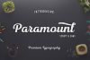 Paramount (1595) | Script | Font Bundles
