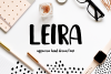 Leira Hand Drawn Brush Font (111645) | Regular | Font Bundles