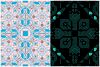 10 Techno Pattern Backgrounds (111021) | Textures | Design Bundles