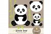 Panda Bear Digital Papers and panda Clipart, Bamboo (85419 ...
