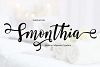 Smonthia Script (108240) | Calligraphy | Font Bundles