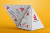 Pyramid Calendar Mockup (389384) | Products | Design Bundles