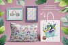 Spring Time Watercolor Set. Spring Patterns & Compositions (481075 ...