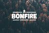 Bonfire Typeface (96469) | Logo | Font Bundles