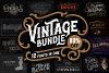 Vintage Fonts Bundle. 83 percent OFF! (423007) | Regular | Font Bundles