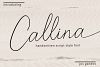 Callina Handwritten Font (406345) | Script | Font Bundles