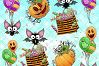 Cute Halloween Clipart, Bats Clip Art PNG Pack