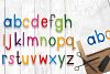 Alphabet and Numbers clip art illustrations bundle