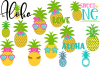 Huge Pineapple Bundle SVG, DXF, AI, EPS, PNG, JPEG (112319) | SVGs ...
