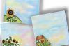 Sunflowers digital paper, set 7 pcs, rustic digital paper (153676 ...