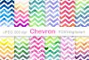 Watercolor Chevron Background Zigzag Digital Paper
