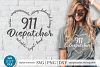 911 Dispatcher heart svg - a 911 dispatcher svg for crafters (524458 ...