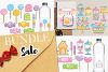 Candy store clip art bundle - sweets and lollipops