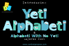 Yeti Alphabeti font (127708) | Other | Font Bundles