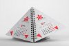 Pyramid Calendar Mockup (389384) | Products | Design Bundles
