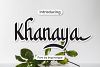 Khanaya - Serif Script Font (284526) | Script | Font Bundles
