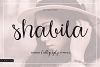 shabila (280085) | Script | Font Bundles