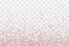 16 Glitter Confetti Border Overlay Papers