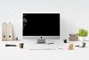 computer mockup & desk mockup bundle (28111) | Mock Ups | Design Bundles