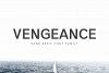 Vengeance Sans Serif Typeface