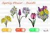 Spring Flower - Bundle - Cut Files with 2 Layers