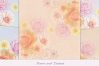 Floral digital paper pack, Backgrounds with flowers